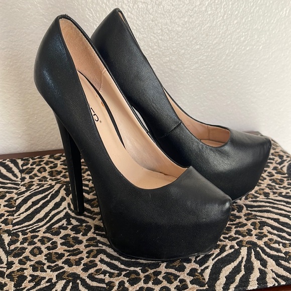 Bumper | Shoes | Black Stiletto Heels | Poshmark